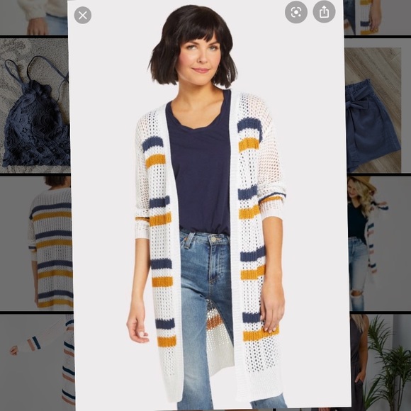 Doe & Rae | Sweaters | Last One Nwt Summer Cardigan Doe Rae Medium ...